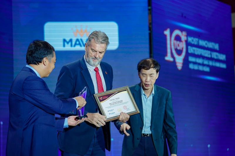 Mavin là Doanh nghiệp Sáng tạo và Kinh doanh hiệu quả Việt Nam 2023