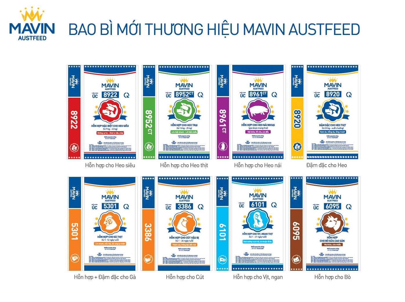 Thông báo thay đổi bao bì thương hiệu Mavin Austfeed